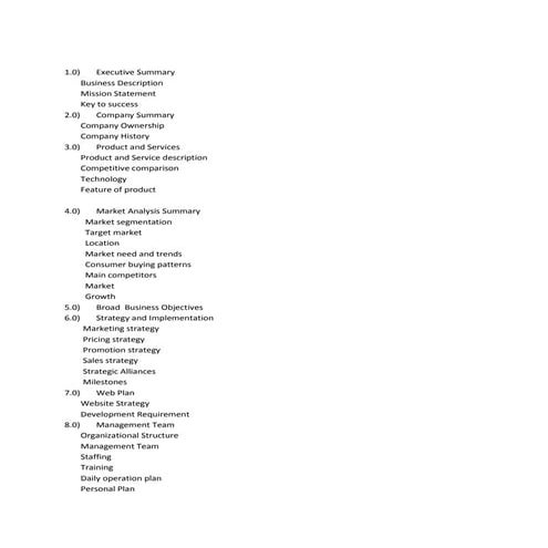 Feasibility Study- Bakery | DOCX