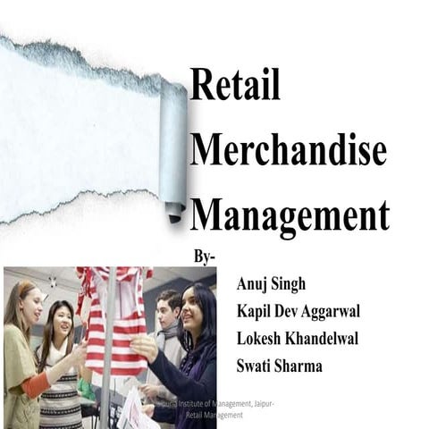 Retail merchandise management | PPTX