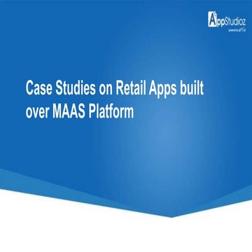 Case Study on Retail App | PPTX