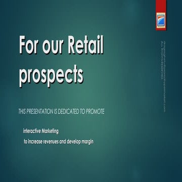 Retail prospects | PPT | Marketing and Advertising | Business