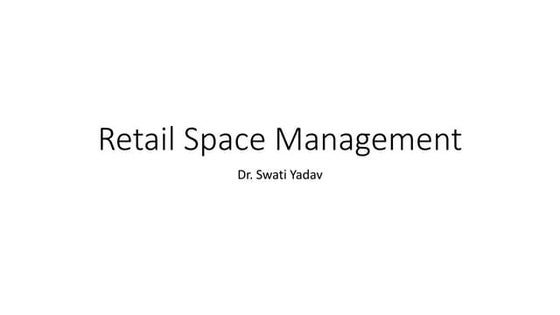Retail Store Layout | PPT