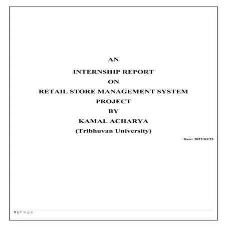 Retail store management system project report.pdf