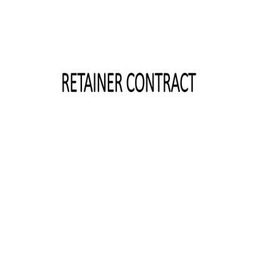 RETAINER CONTRACT.pptx