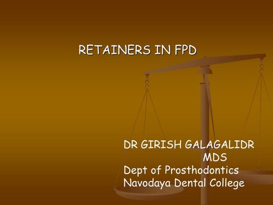 Bevels in Dental Restorations | PPT
