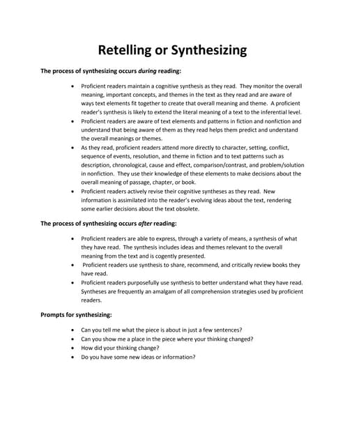 Synthesizing sources | PPT