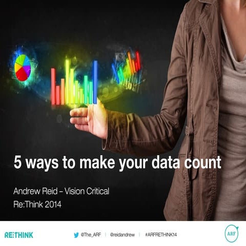 5 ways to make your data count | PPT