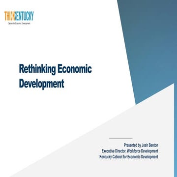 An Alternative Approach to the Economic Development Process | PPT
