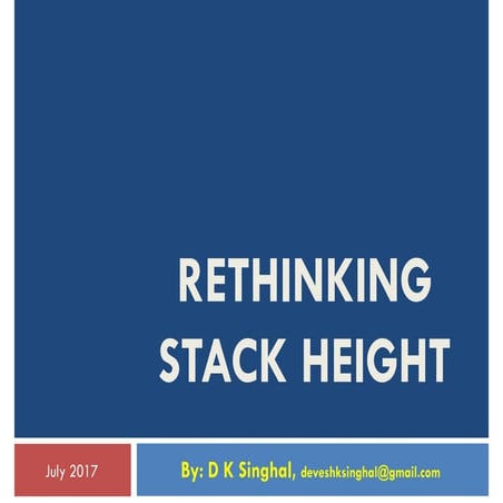 Rethinking stack height | PDF