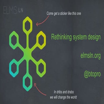 Rethinking system design | PPT