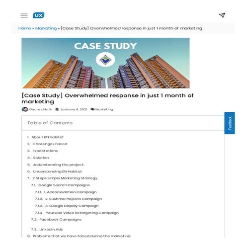 Generate 1000 Real Estate leads in just 15 days | BN Habitat Case Study ...