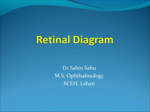1FUNDUS_DRAWING of retina after complete examination | PPT | Eye and ...