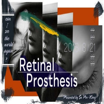 Retinal prosthesis | PPT
