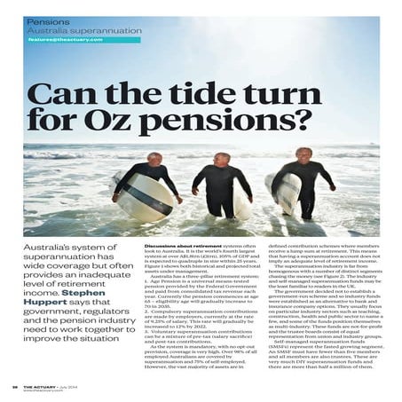 Australia's Superannuation System | PDF