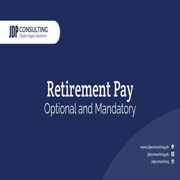 Retirement Pay | PDF