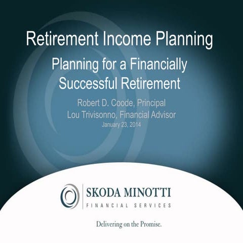 Planning for a Financiall Successful Retirement | PPTX