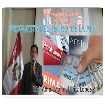 Retiro de los fondo AFP en el Perú Año 2024 | PDF
