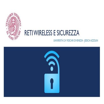 Reti wireless e sicurezza | PPT