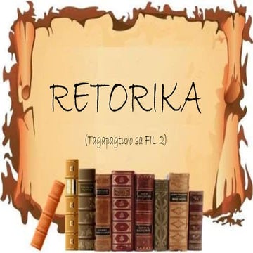 Mahalagang impormasyon sa retorika na dapat tandaan | PDF