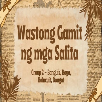 mga gamit ng ng at nang at iba pa | PPTX