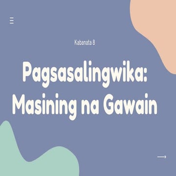 11. pagsasalin | PPTX
