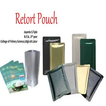 Retort pouch | PPTX