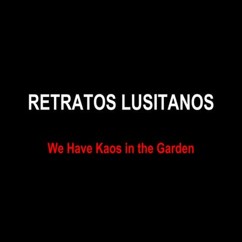 Retratos Lusitanos | PPT