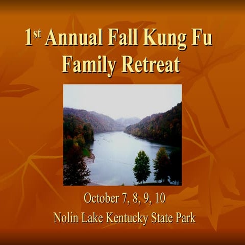 Retreat Presentation | PPT