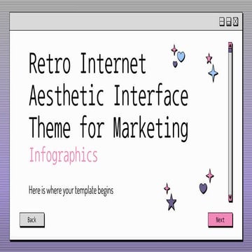 Retro Internet Aesthetic Interface Theme for Marketing Infographics by ...