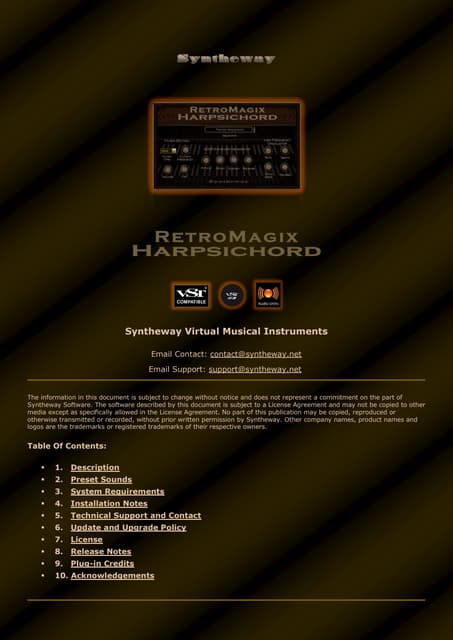 SamplerFont SoundFont Player VST VST3 64 bit for Windows and Audio Unit ...