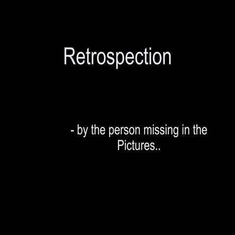 Retrospection | PPT