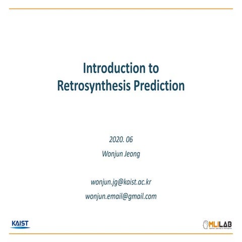 Retrosynthesis Tutorial V2 Ppt