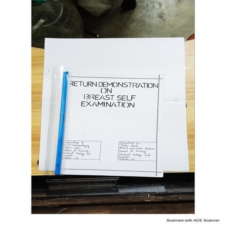 Return demonstration on breast self examination.pdf