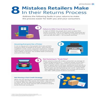 8 mistakes retailers make in their returns process | PDF