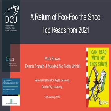 A Return of Foo-Foo the Snoo: Top Reads from 2021 | PDF