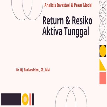 Return dan Risiko Aktiva Tunggal II.pptx
