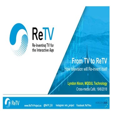 ReTV @ cross media cafe 2018 | PPT