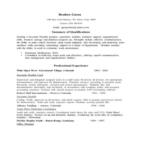 Romy gabrie resume 05-9-18 | DOCX