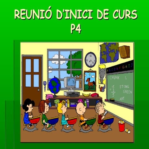 Reunió d’inici de curs P4. | PPT