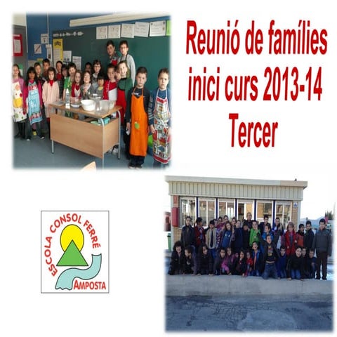 Reunió inici de curs tercer 2013-14 | PPT