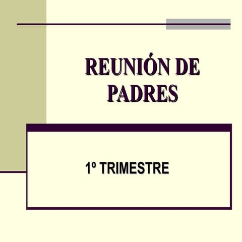 Reunión de padres | PPT