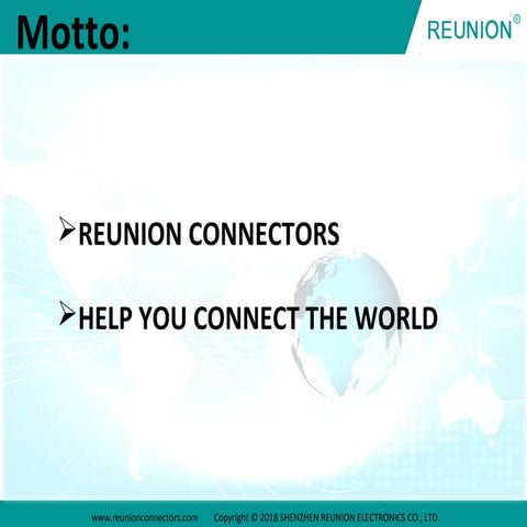 Reunion-introduction 2019 | PPT