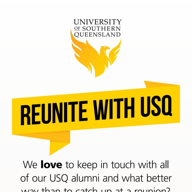 Reunite with USQ | PDF