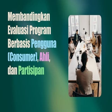 model evaluasi program cipp oleh stufflebeam | PDF