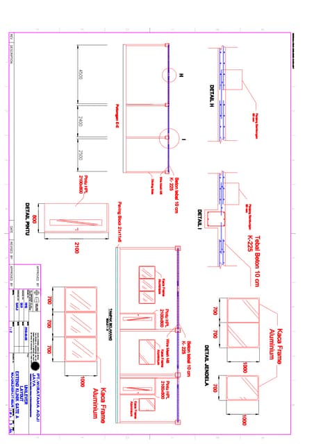 contoh design drawing gedung | PPT