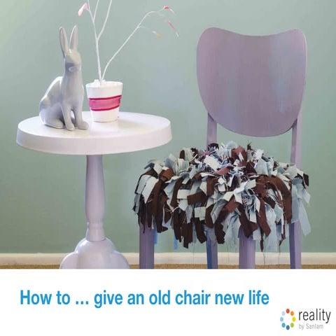 Revamp a chair | PPT