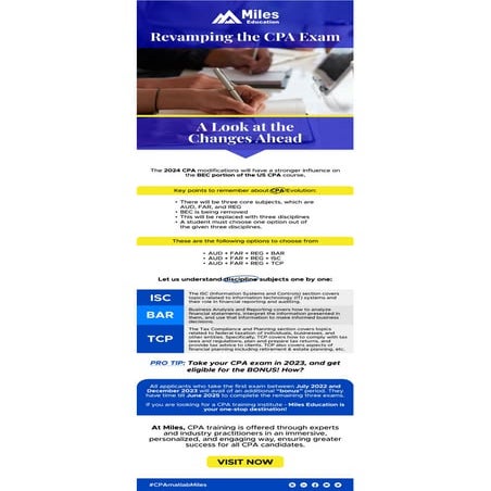 Revamping the CPA Exam-A Look at the Changes Ahead | PDF