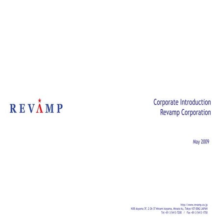 Revamp Intro Most Updated E 0904 | PPT