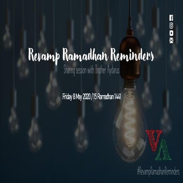 Revamp ramadhan reminders 3 | PPT