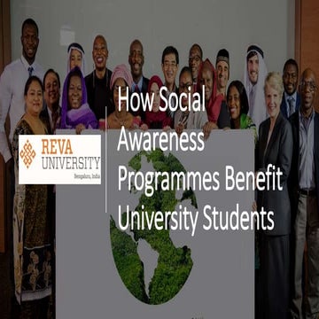 How Social Awareness Programmes Benefit University Students | PPT