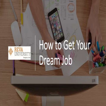 How to Get Your Dream Job | PPT